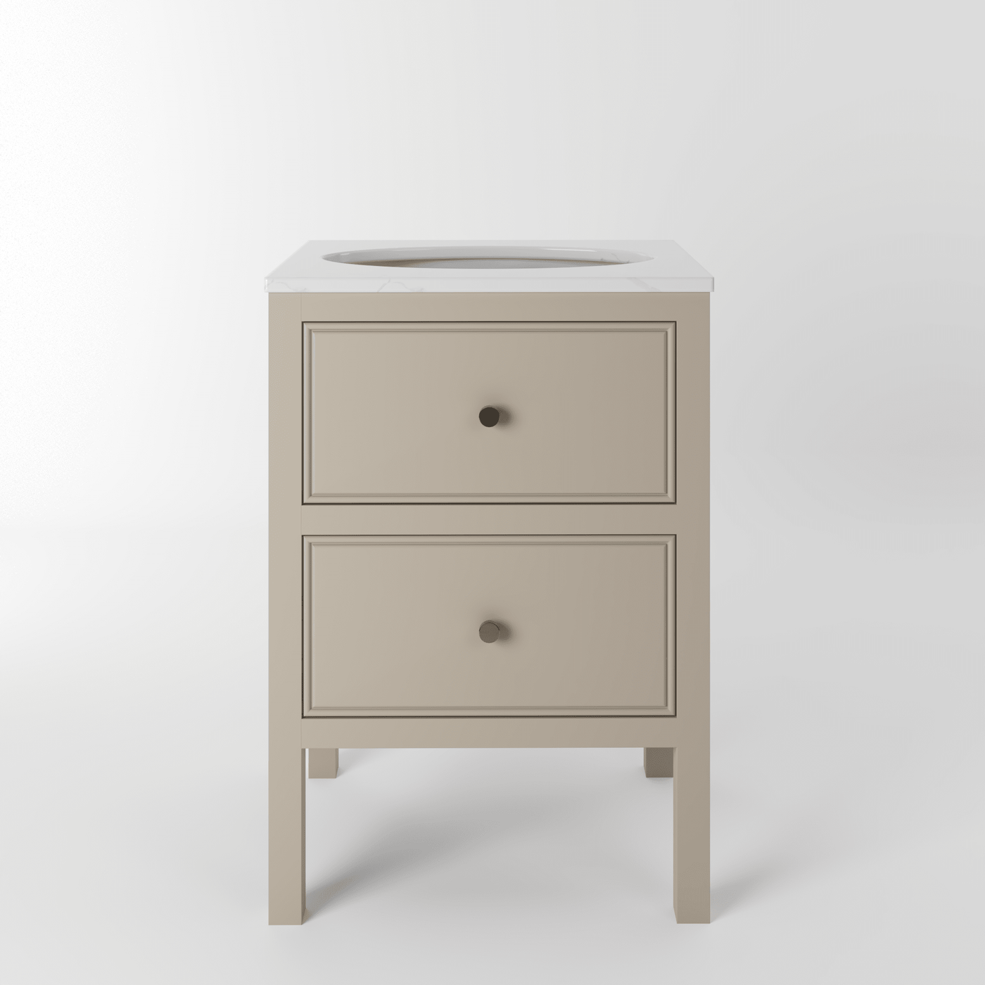 The Chester Painted Beaded Floor-Standing Single Vanity Unit 600mm ...